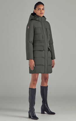 Fara Women's Puffer Down Jacket | 750 Fill Power | Triple F.A.T. Goose