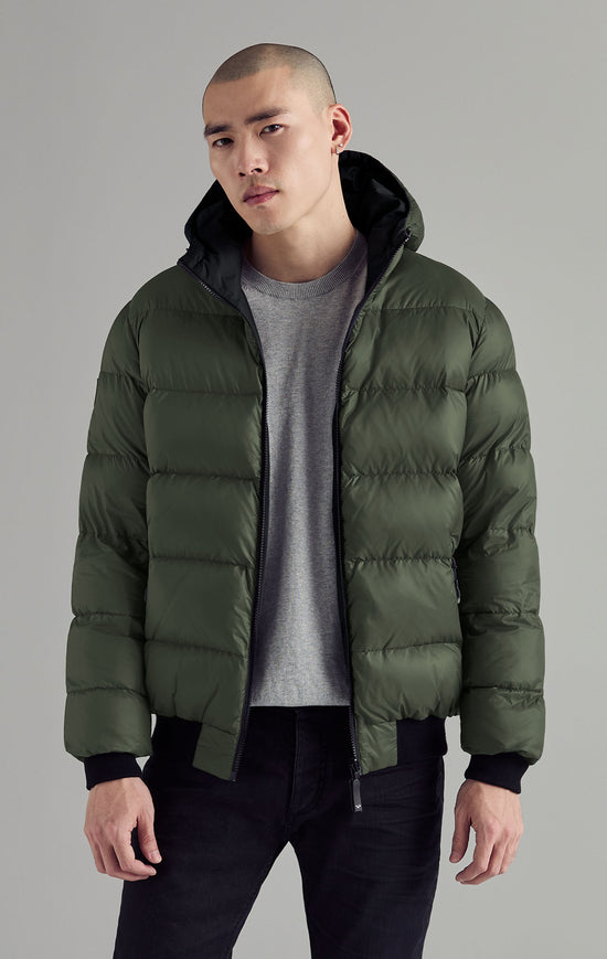 Verso Men's Reversible Down Puffer Jacket | Triple F.A.T. Goose